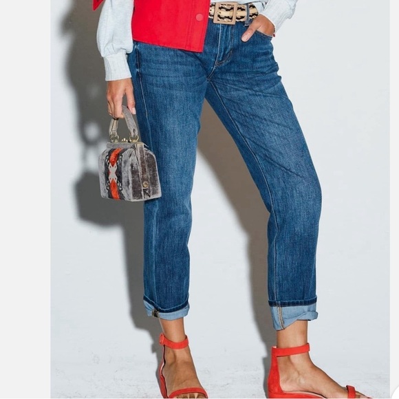 CAbi | Jeans | Cabi New Harlow Jean 6492 Blue Denim Size 4 | Poshmark